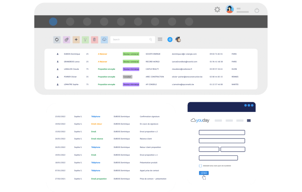 Logiciel CRM de Prospection : Gérez vos Prospects | Youday CRM