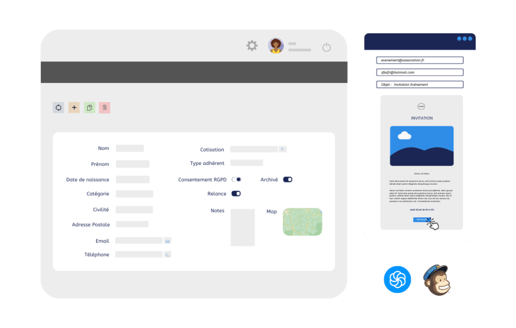 Logiciel CRM de Gestion des Membres | Youday
