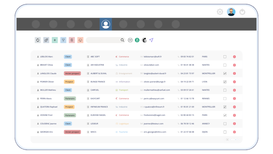 Logiciel CRM de Gestion de Contacts | Youday